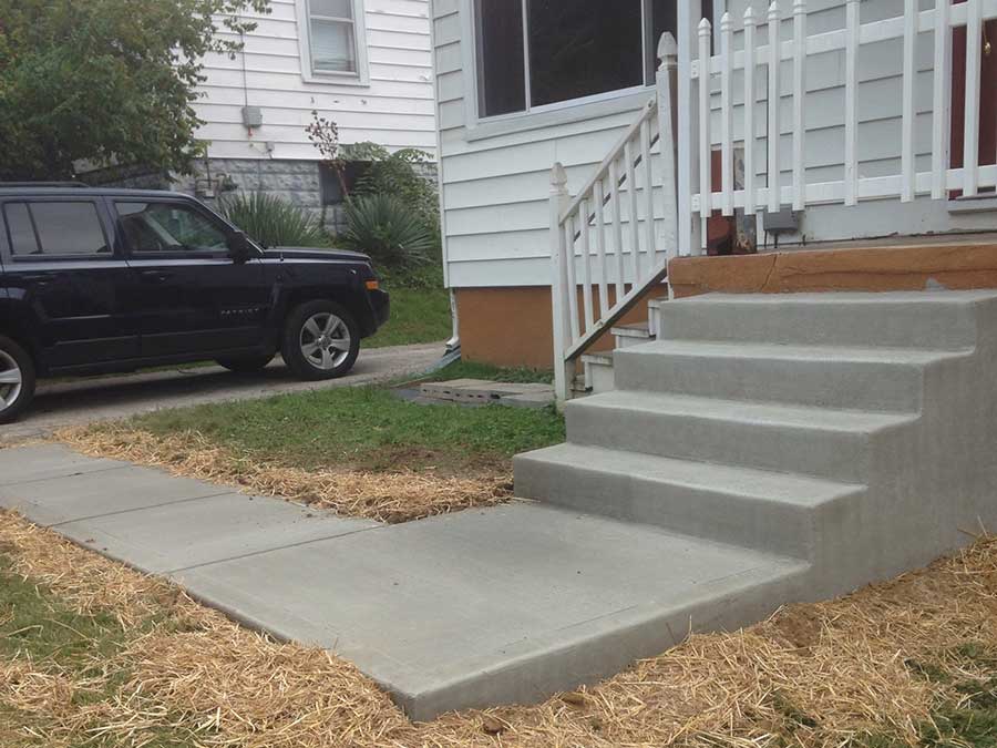 Front Porches & Steps – American Concrete Services
